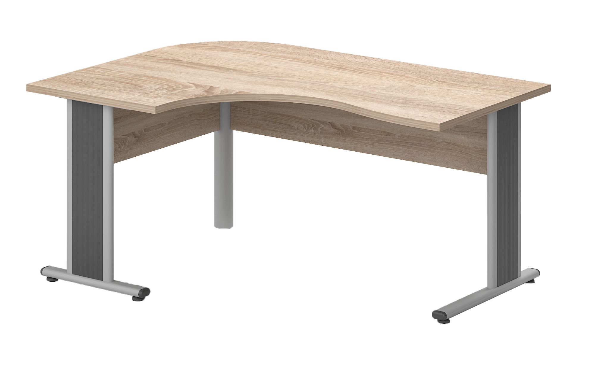 GC-160/120 -AVA J/B SAROK ASZTAL AVA FÉM LÁBBAL - Team Iroda